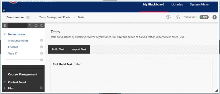Blackboard – Education & Technology Reference